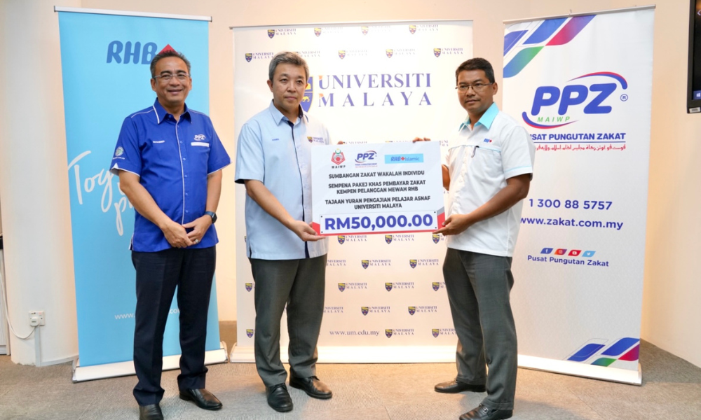 Rhb Islamic & Ppz-Maiwp Taja Pengajian Pelajar Asnaf Um - Kinihalal